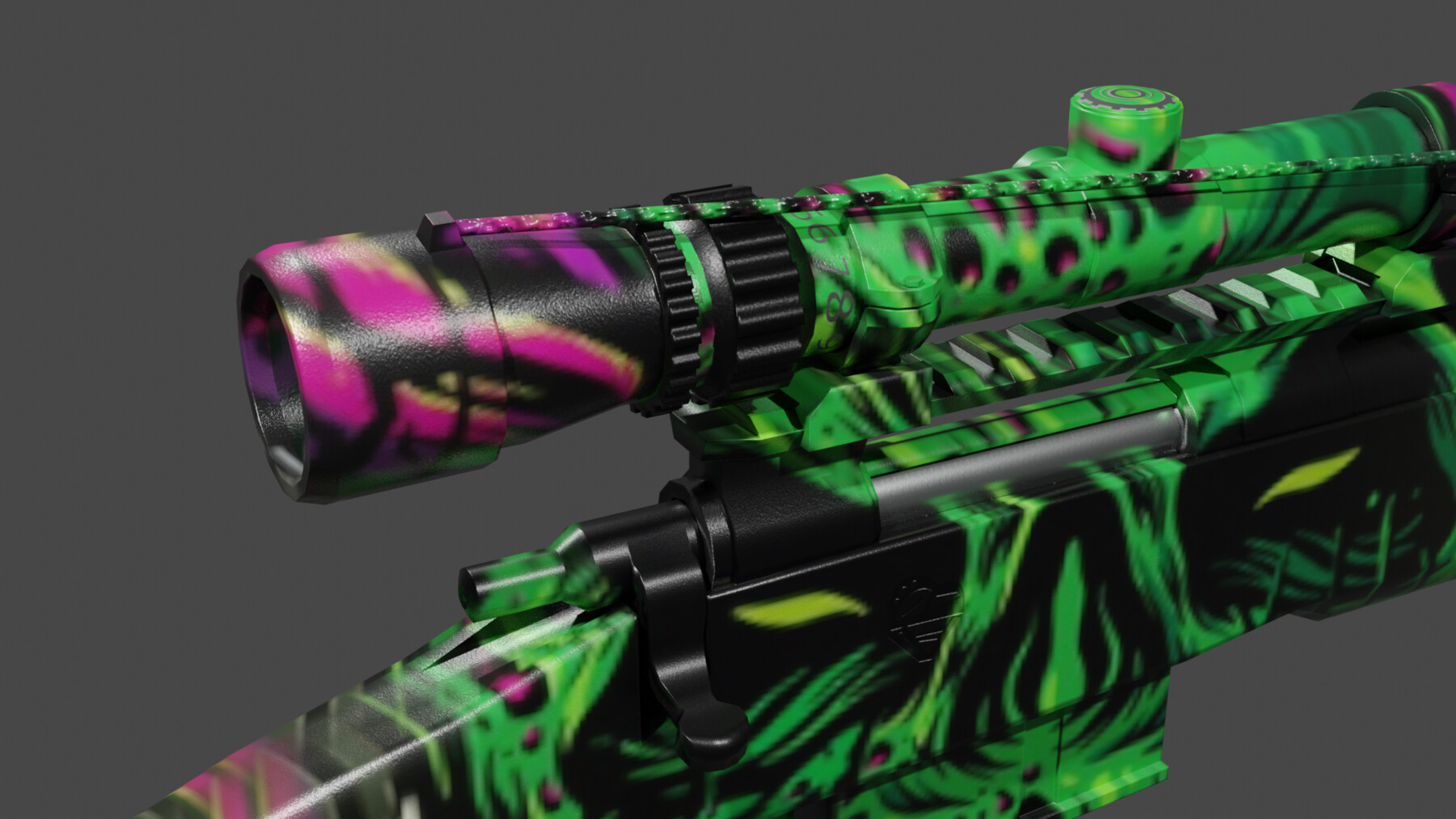 ArtStation - Awm 3D Model | Game Assets