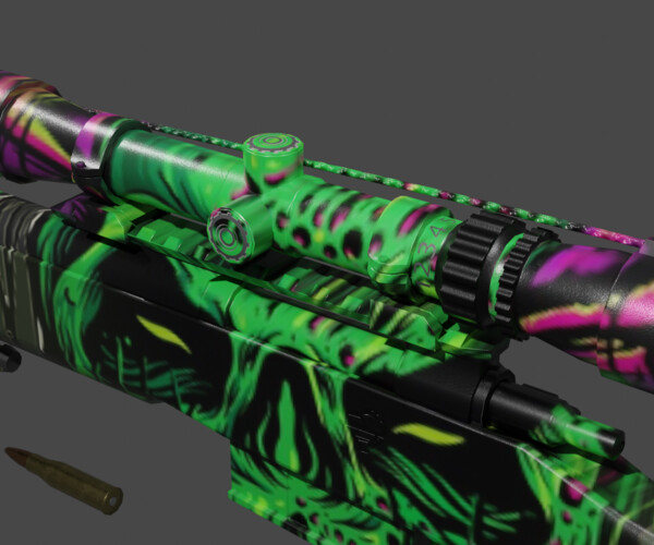 ArtStation - Awm 3D Model | Game Assets