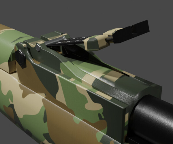 ArtStation - Kar98 3D Model | Game Assets