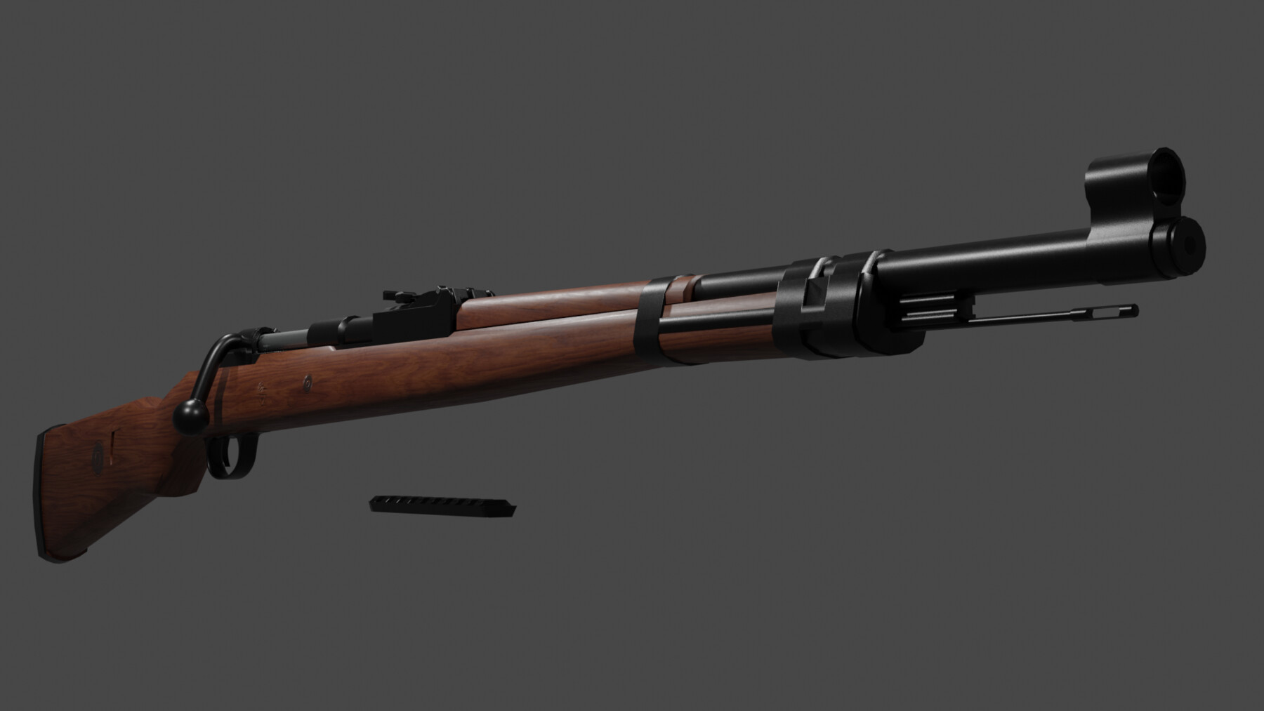 ArtStation - Kar98k 3D Model | Game Assets