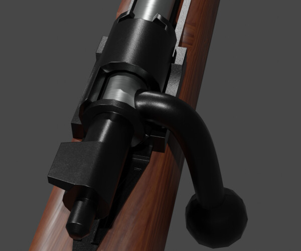 ArtStation - Kar98k 3D Model | Game Assets