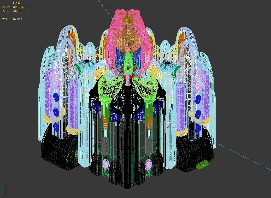 ArtStation - Space Station - City Wall Corner 03 | Game Assets