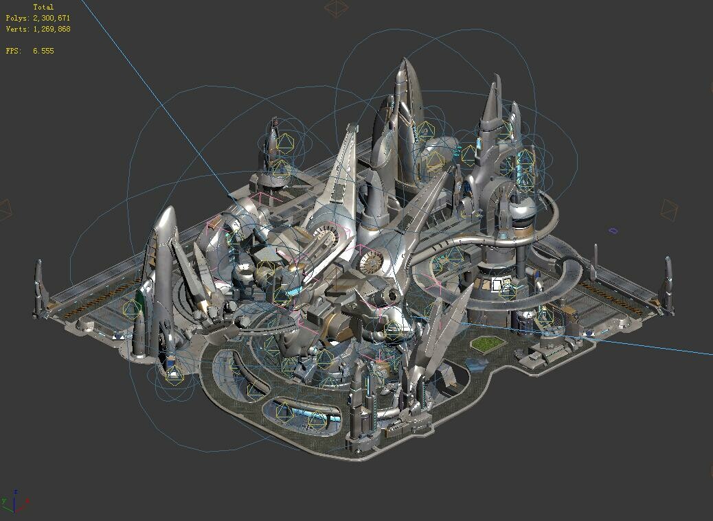 ArtStation - Miracle - Robot City 01 | Game Assets