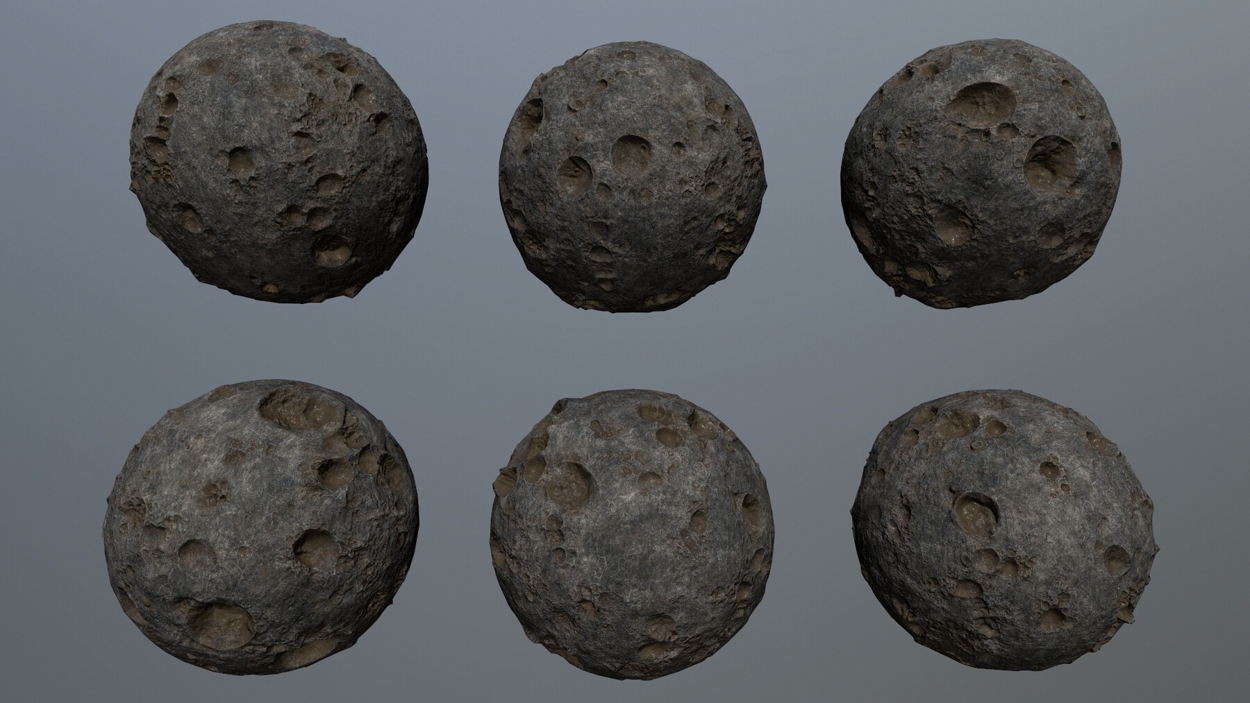 ArtStation - Asteroid Set | Game Assets