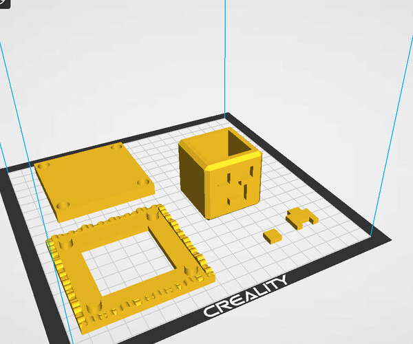 ArtStation - MINECRAFT PLANTER BOX (CREEPER) | Resources