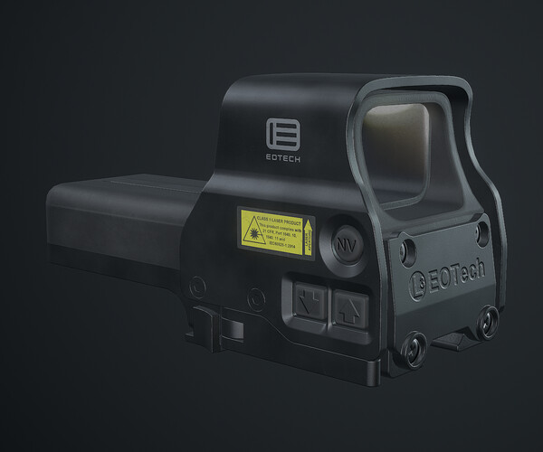 ArtStation - Scope Eotech HWS-558 | Game Assets