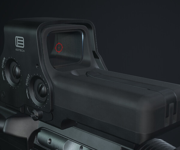 ArtStation - Scope Eotech HWS-558 | Game Assets