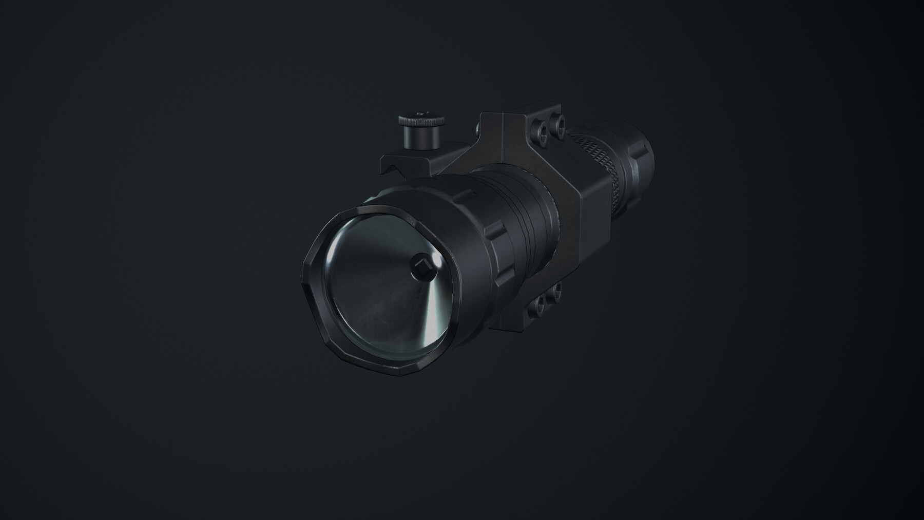 ArtStation - Flashlight Ultrafire WF-501B with Picatinny Mount | Game ...