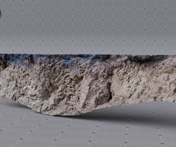 ArtStation - MUD scanned cliff asset, high quality, render ready – 2x ...