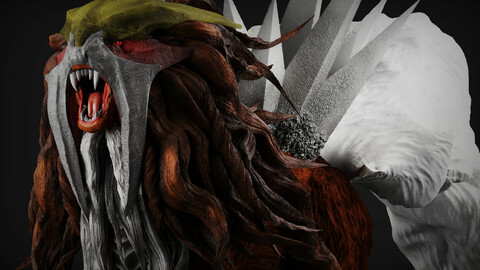 ArtStation - Entei Remake for print ! | Artworks