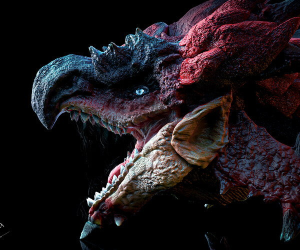 ArtStation - Rathalos For Print! Full HD ! | Artworks