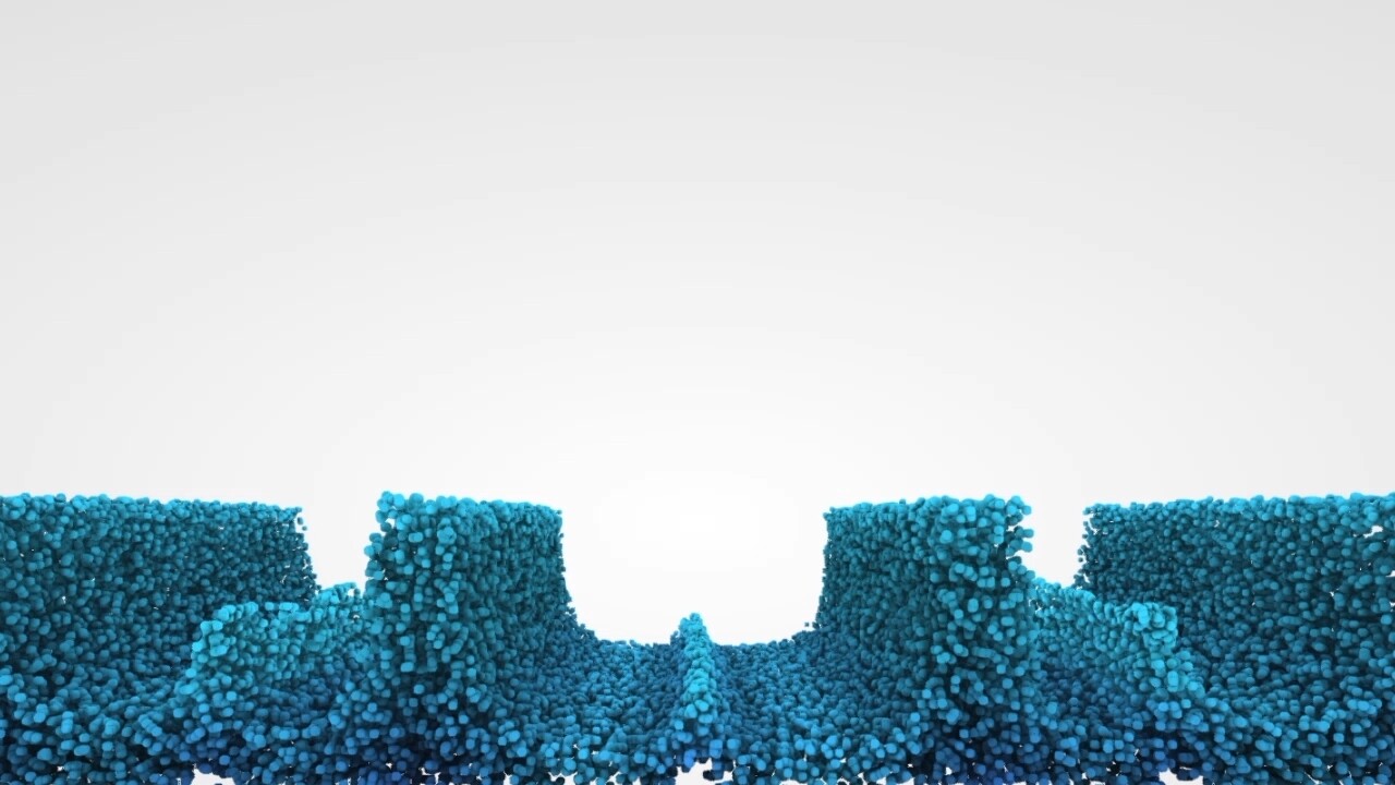 Artstation Particle Flow Particle Based 3d Fluid Simulation Fluid