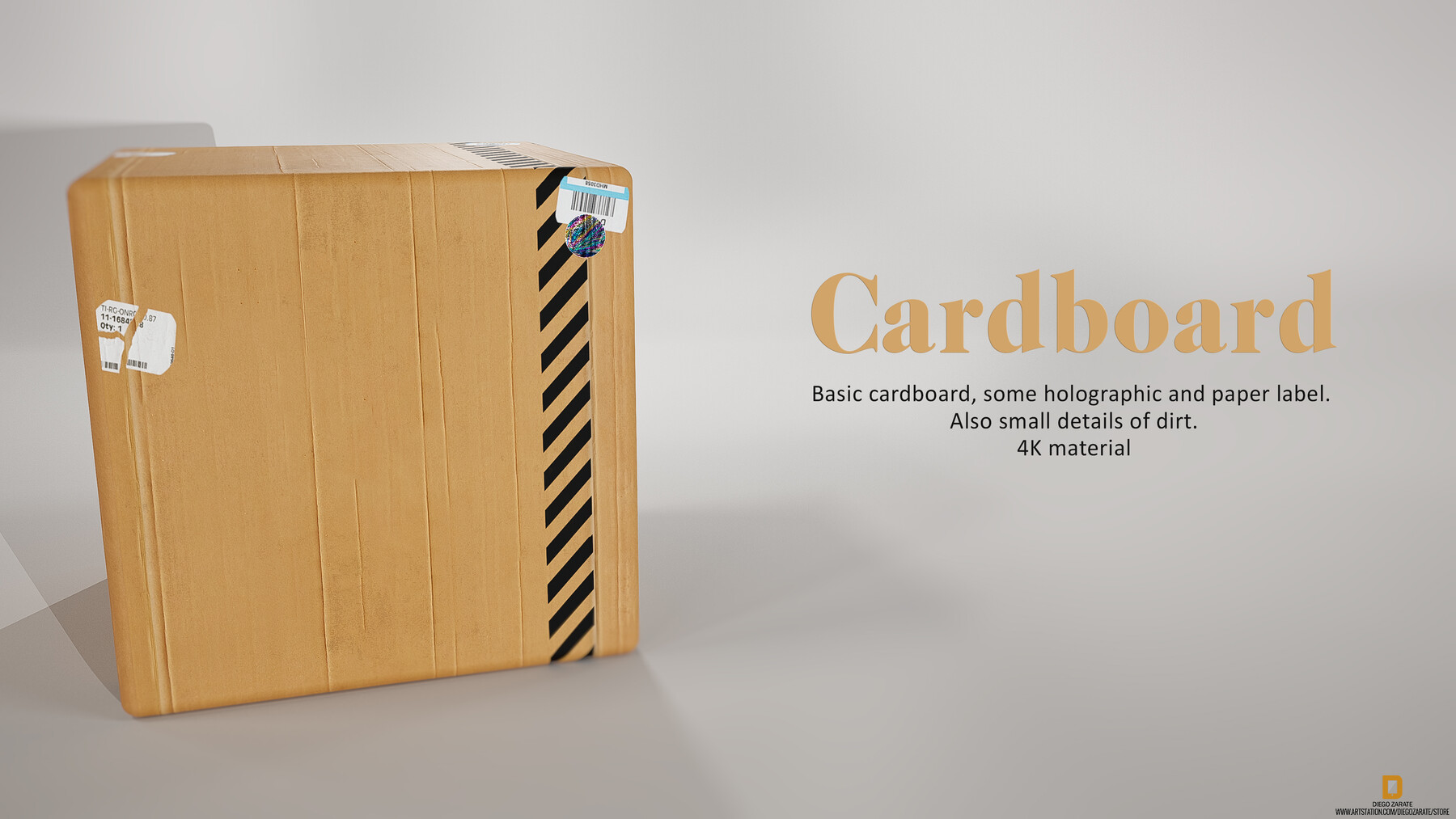 ArtStation - PBR - CARDBOARD - 4K MATERIAL | Resources