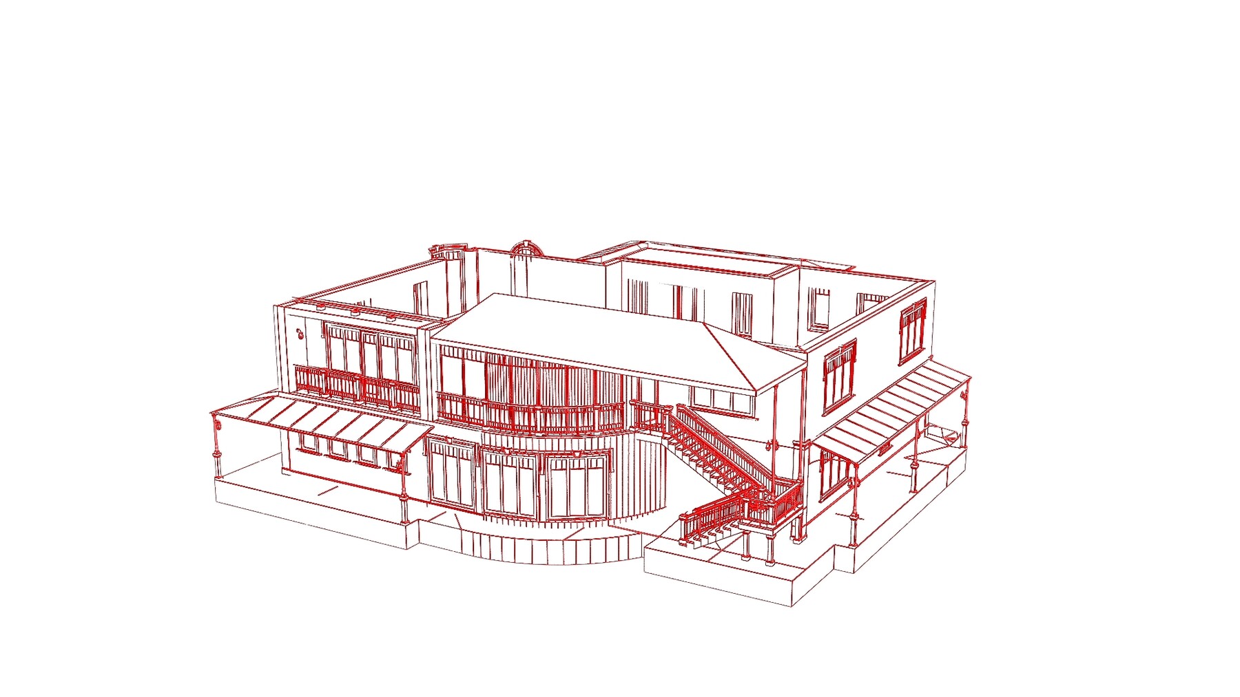 ArtStation - Home construction. Build structure. Time-lapse 3d ...