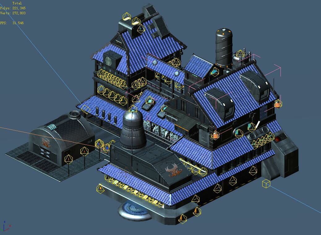 ArtStation - Crystal Palace - Factory | Game Assets