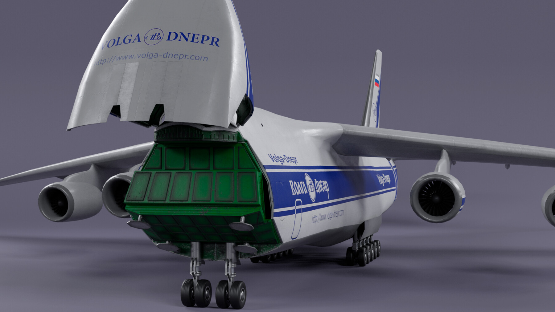 ArtStation - АН-124 | Game Assets