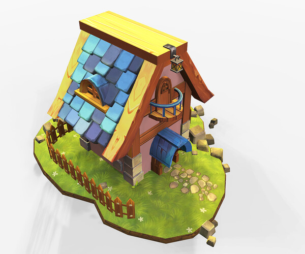 ArtStation - Fantasy House | Game Assets