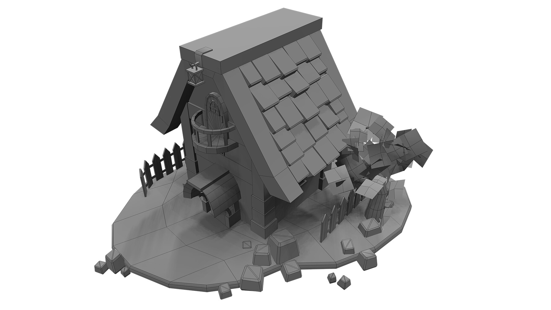 ArtStation - Fantasy House | Game Assets