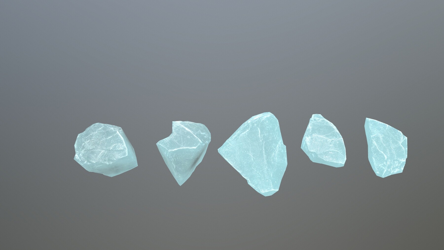ArtStation - ice rocks | Game Assets