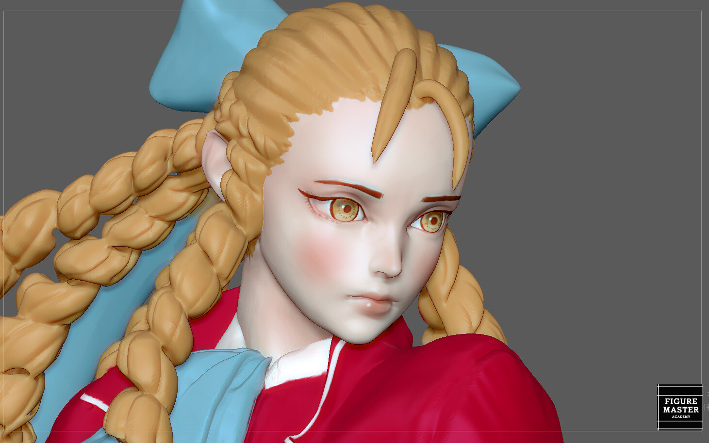 ArtStation - KARIN KOF KING OF FIGHTERS GAME CHARACTER GIRL 3D print ...