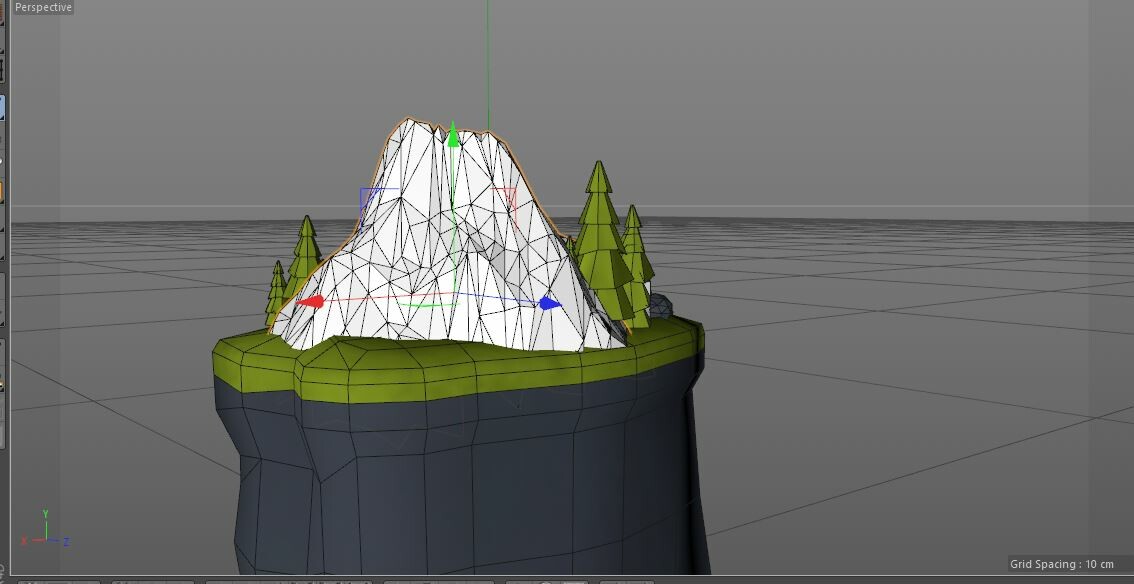 ArtStation - 3D Island isometric game ready low poly. | Game Assets