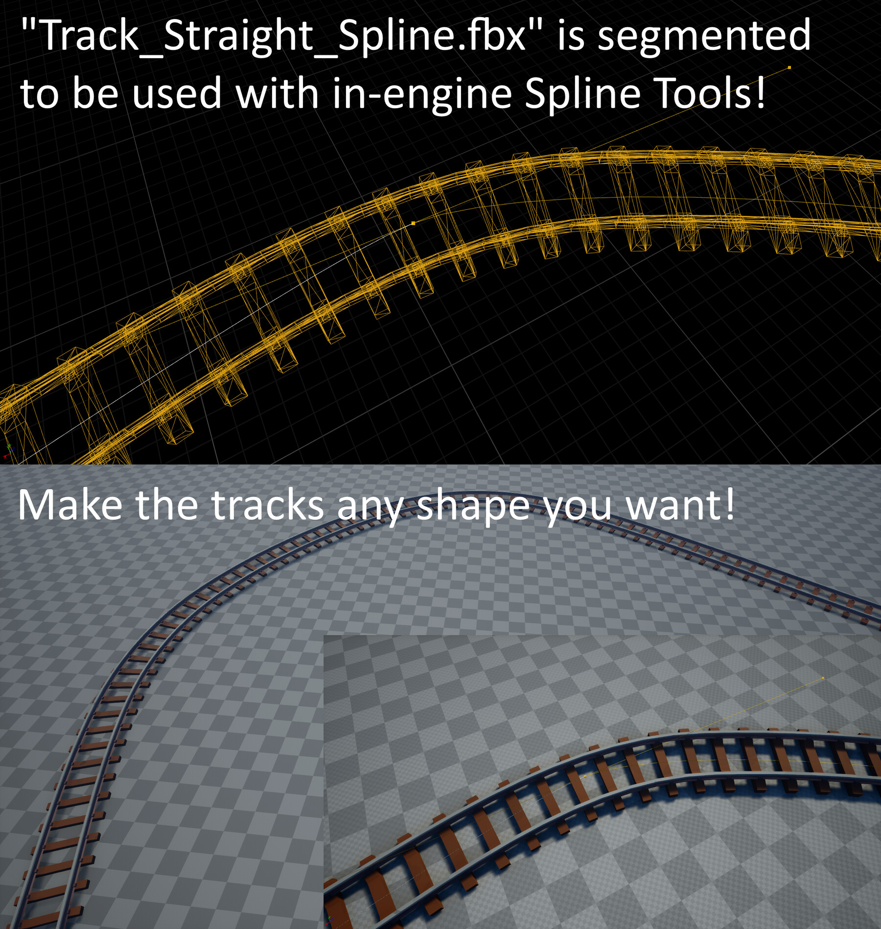 ArtStation - Low Poly Railway Pack | Game Assets