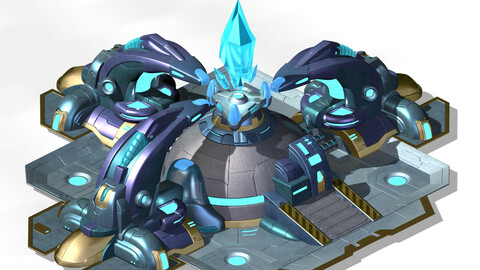 ArtStation - Crystal - Energy 02 | Game Assets