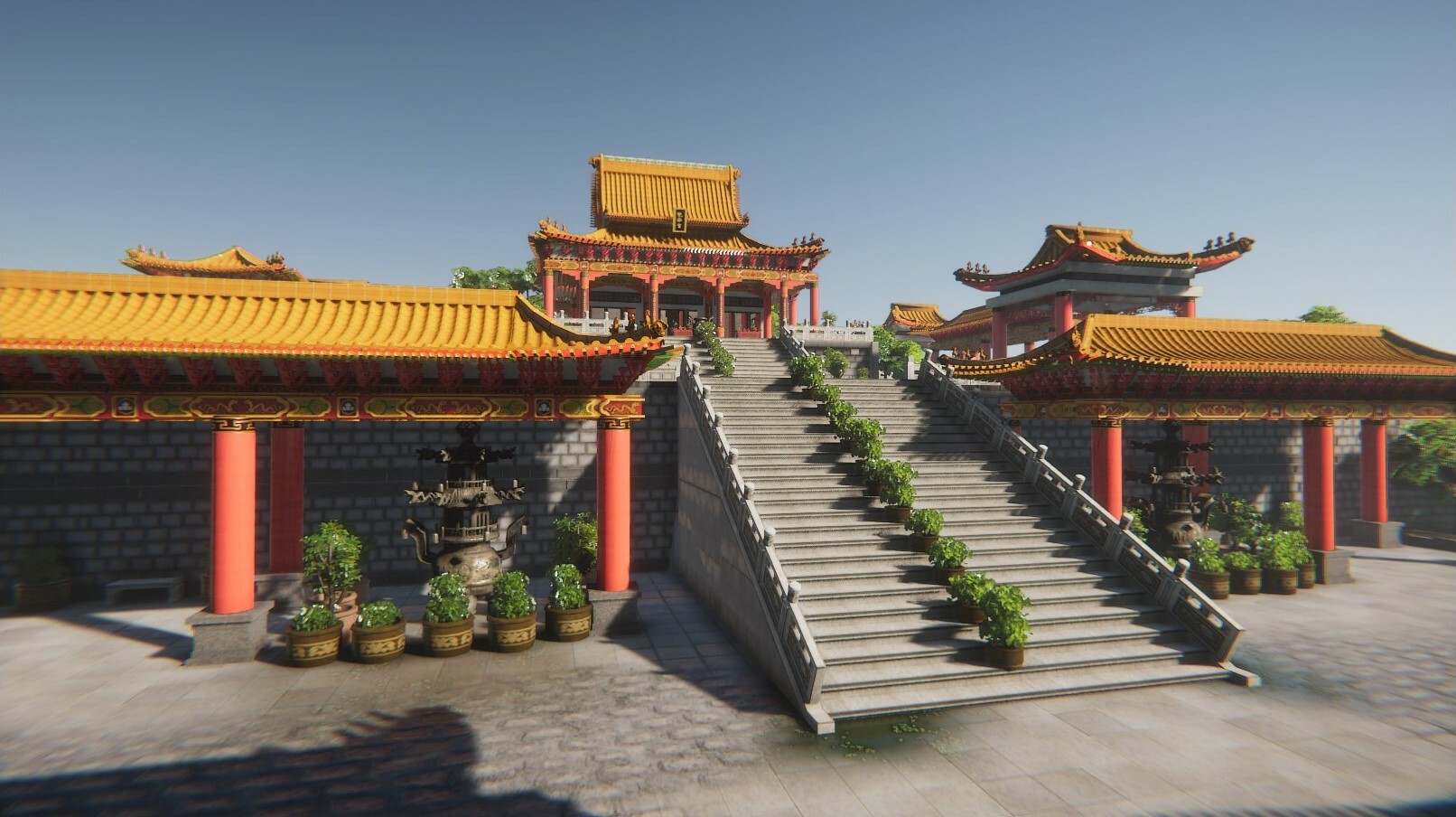 ArtStation - Taoist Temple Pack (Unity 3D Game asset Pack) | Game Assets