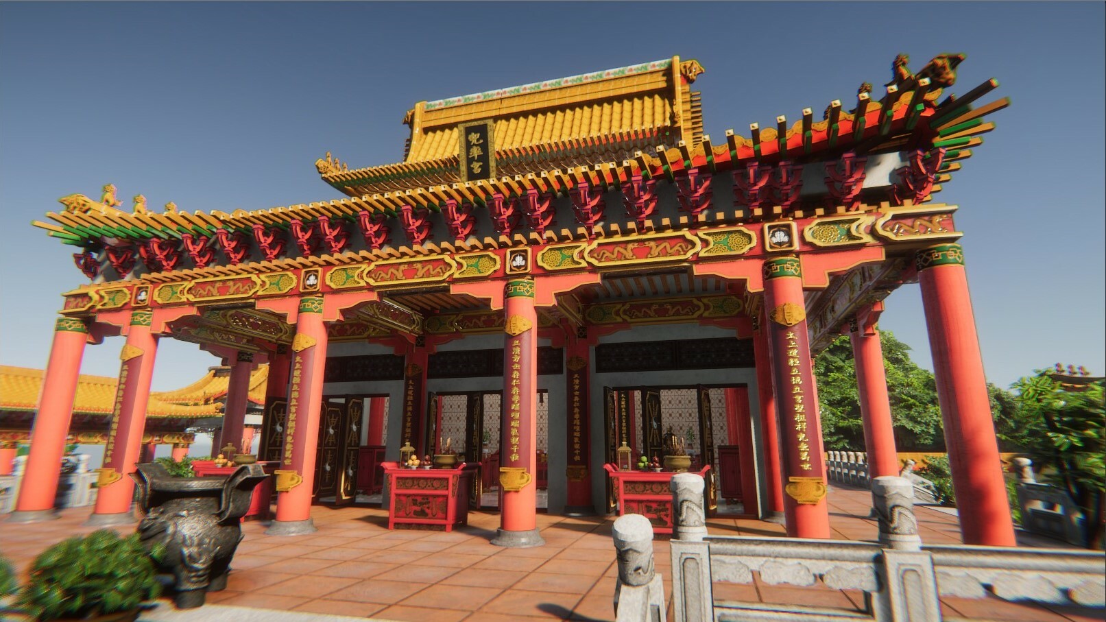 ArtStation - Taoist Temple Pack (Unity 3D Game asset Pack) | Game Assets