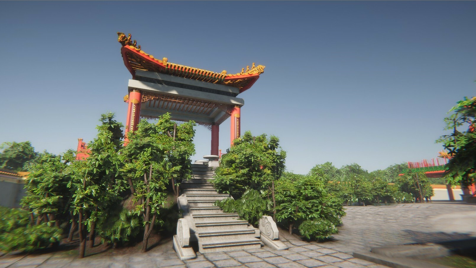 ArtStation - Taoist Temple Pack (Unity 3D Game asset Pack) | Game Assets