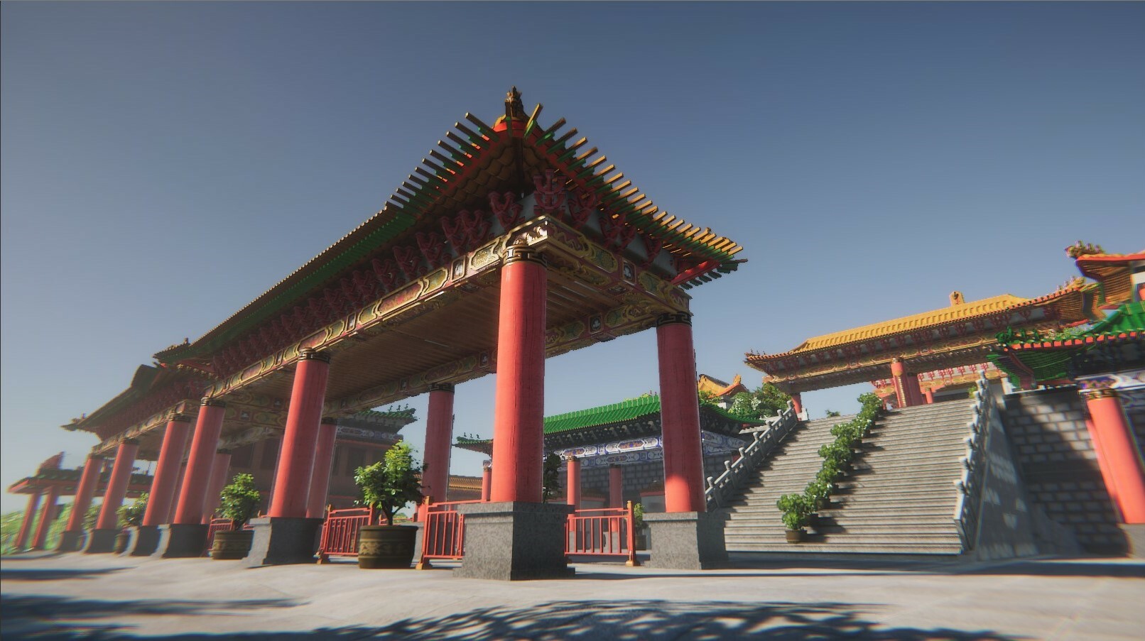 ArtStation - Taoist Temple Pack (Unity 3D Game asset Pack) | Game Assets