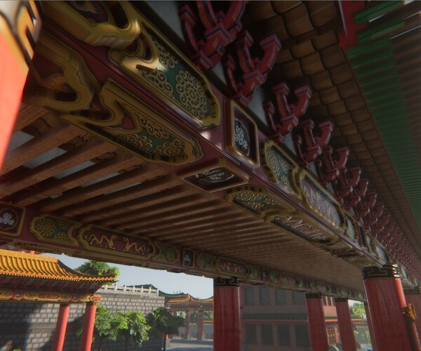 ArtStation - Taoist Temple Pack (Unity 3D Game asset Pack) | Game Assets