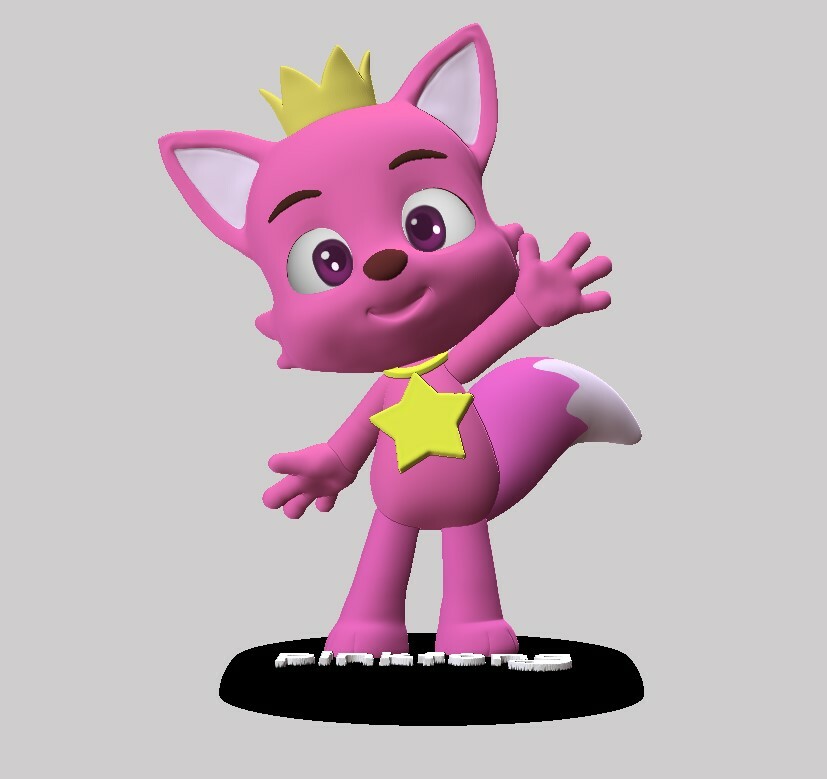 ArtStation - Pinkfong for 3d print | Resources