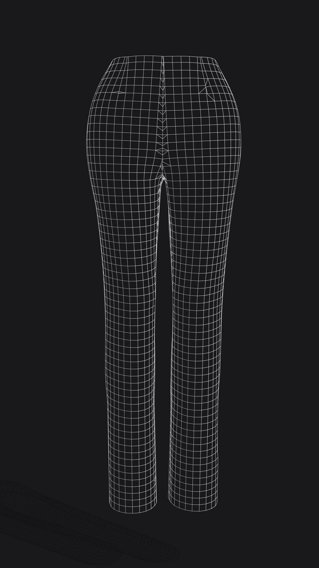 ArtStation - Basic pants - Marvelous Designer 3D model | Game Assets