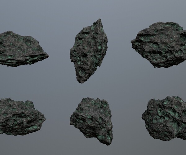 ArtStation - Asteroid Set | Game Assets