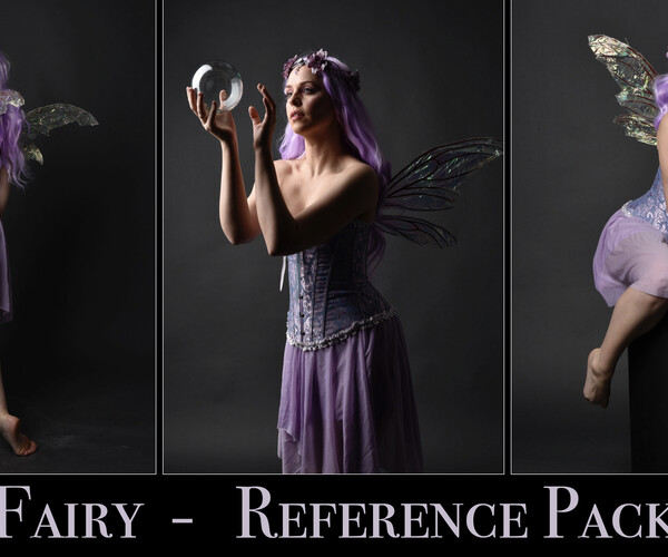 ArtStation - x300 - Fairy pose reference pack | Resources