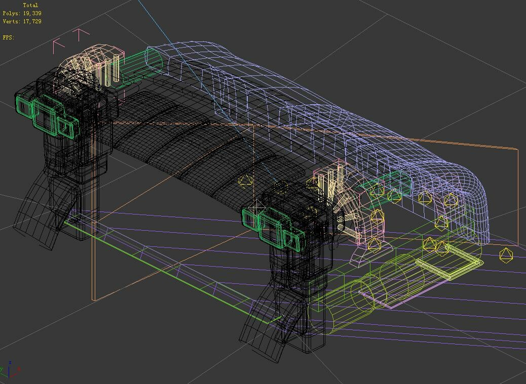 ArtStation - Space - Garage Entrance 02 | Game Assets