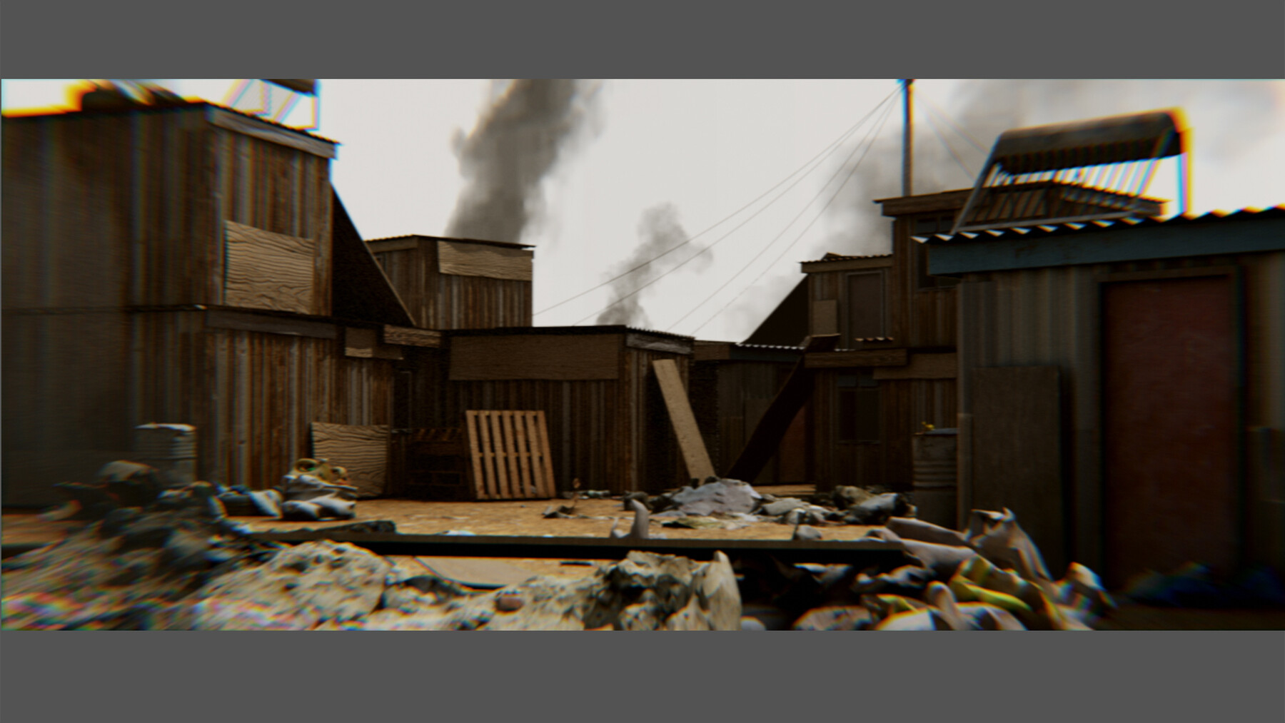 ArtStation - The 3rd World - Informal Settlement Slums Refugee Camp ...