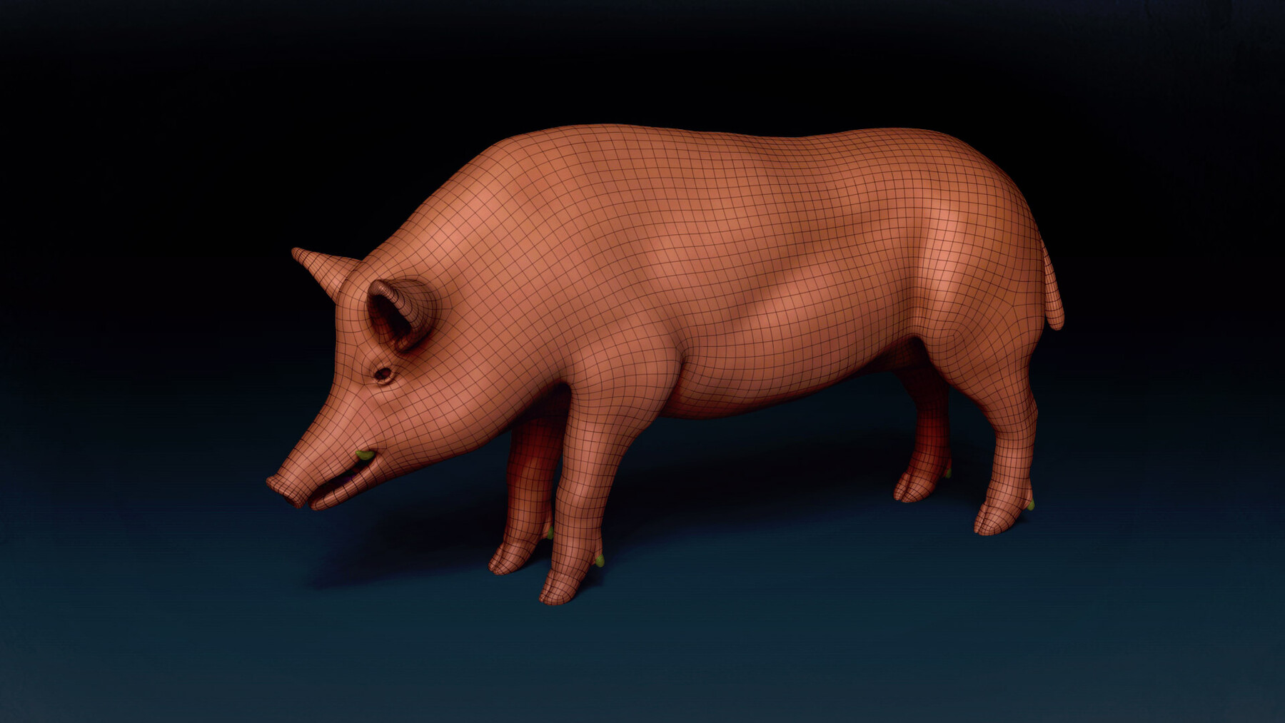 ArtStation - Wild Boar Basemesh 3D model | Resources