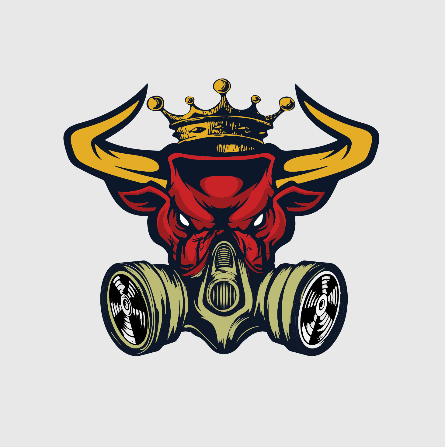 ArtStation - This Is Bull Mask Logo Art | Artworks