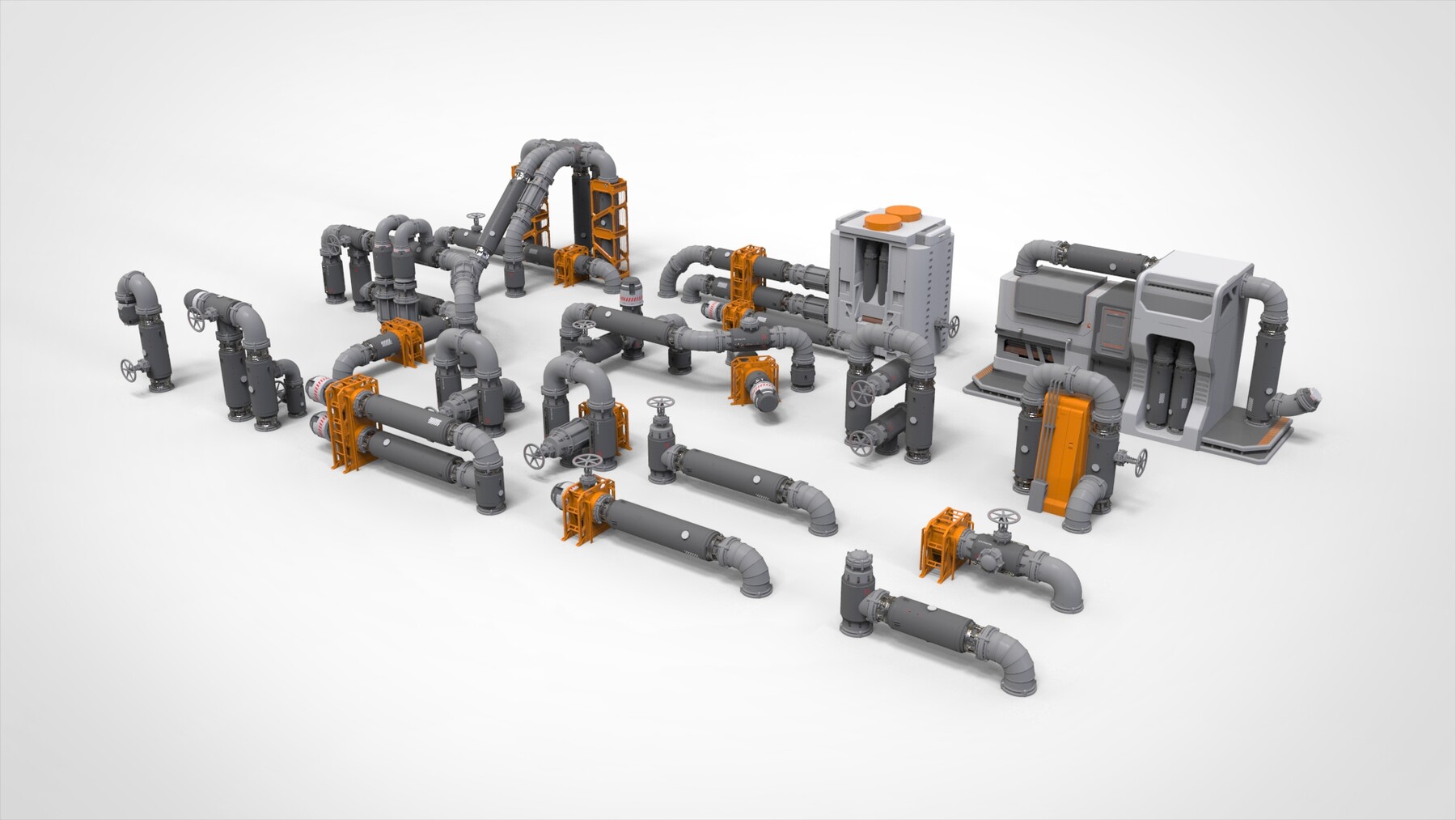 ArtStation - Sci Fi Modular Environment 13 | Resources