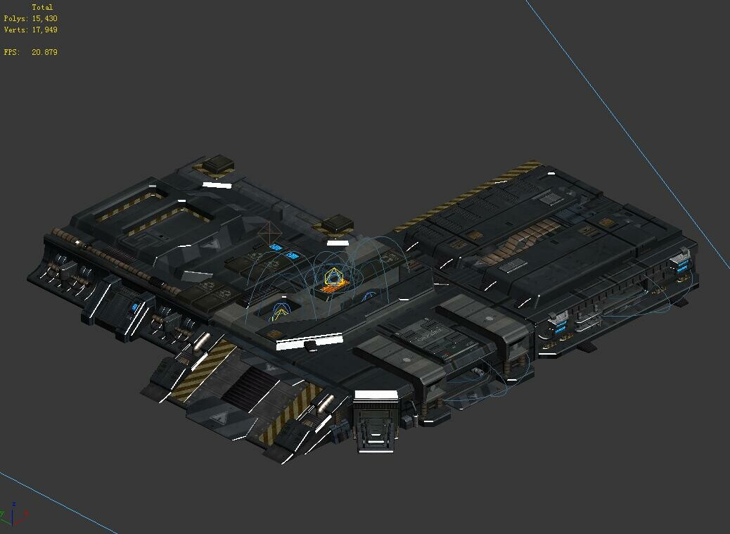 ArtStation - Spacecraft - Ground Platform 05 | Game Assets
