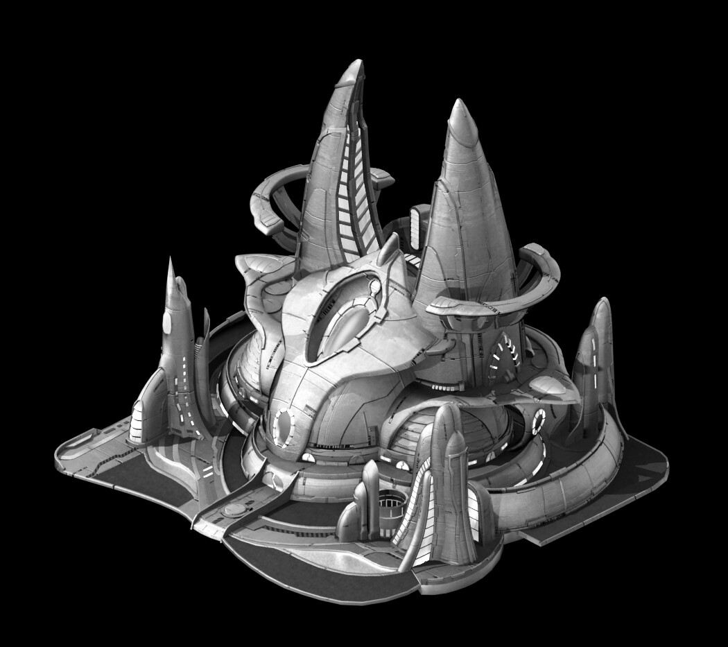 ArtStation - Spacecraft - Terrain Reform Institute 04 | Game Assets