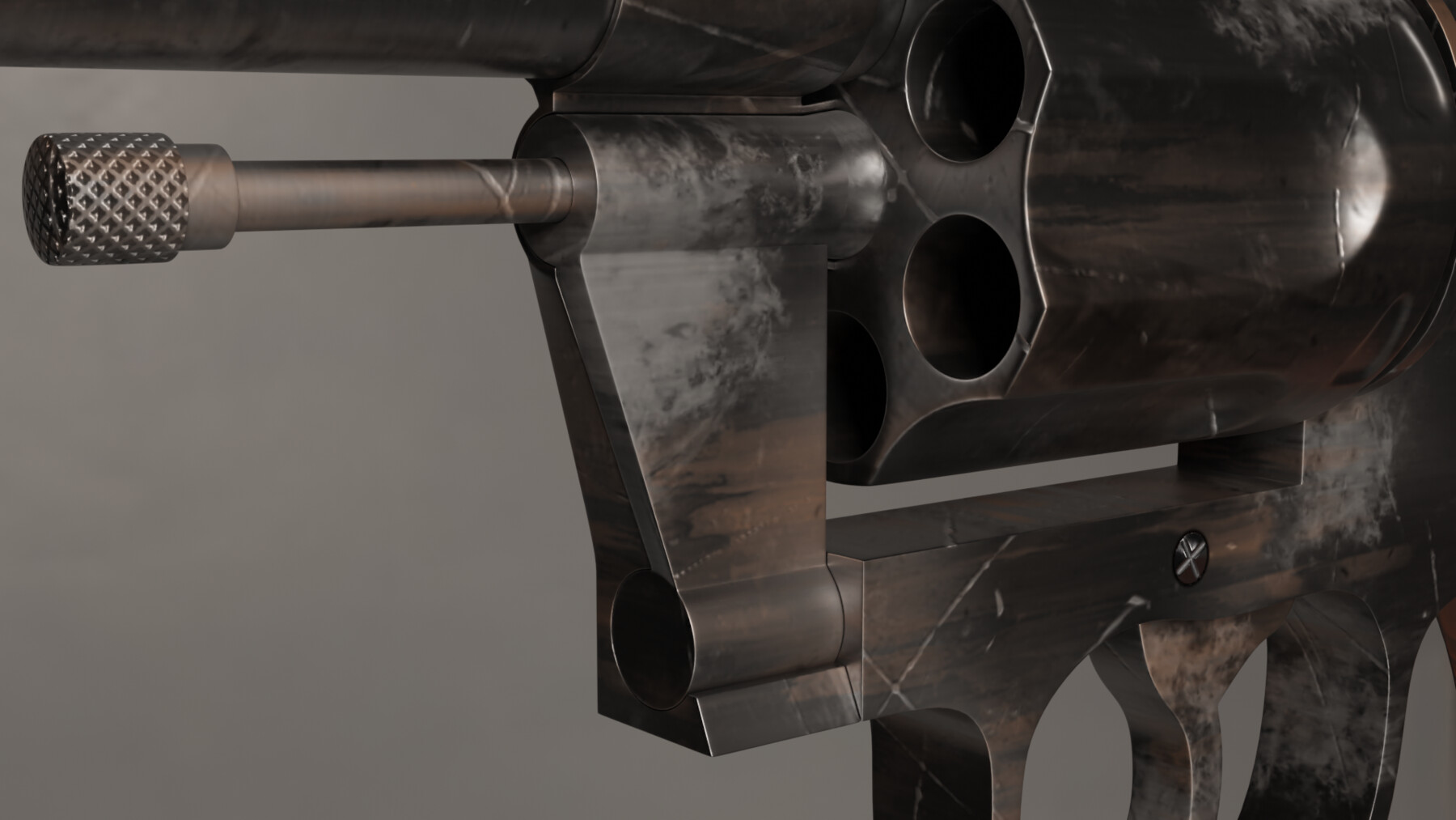 ArtStation - Revolver Gun | Game Assets