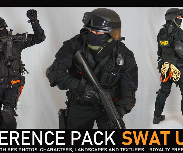 ArtStation - SWAT UNIT - 760+ Reference pictures including 360 ...