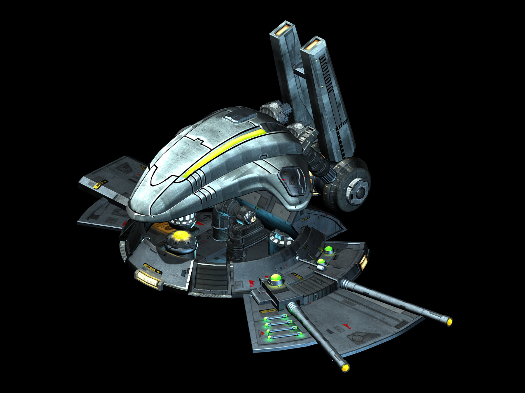 ArtStation - Space Station - Ground Functional Objects 01 | Resources