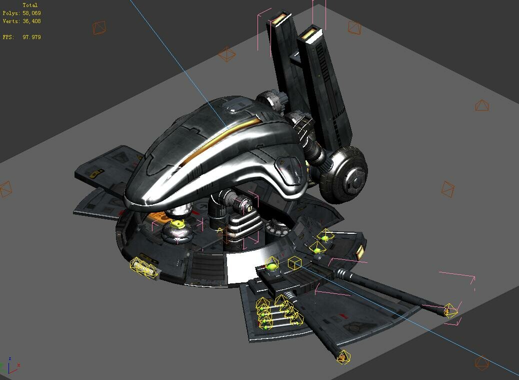 ArtStation - Space Station - Ground Functional Objects 01 | Resources