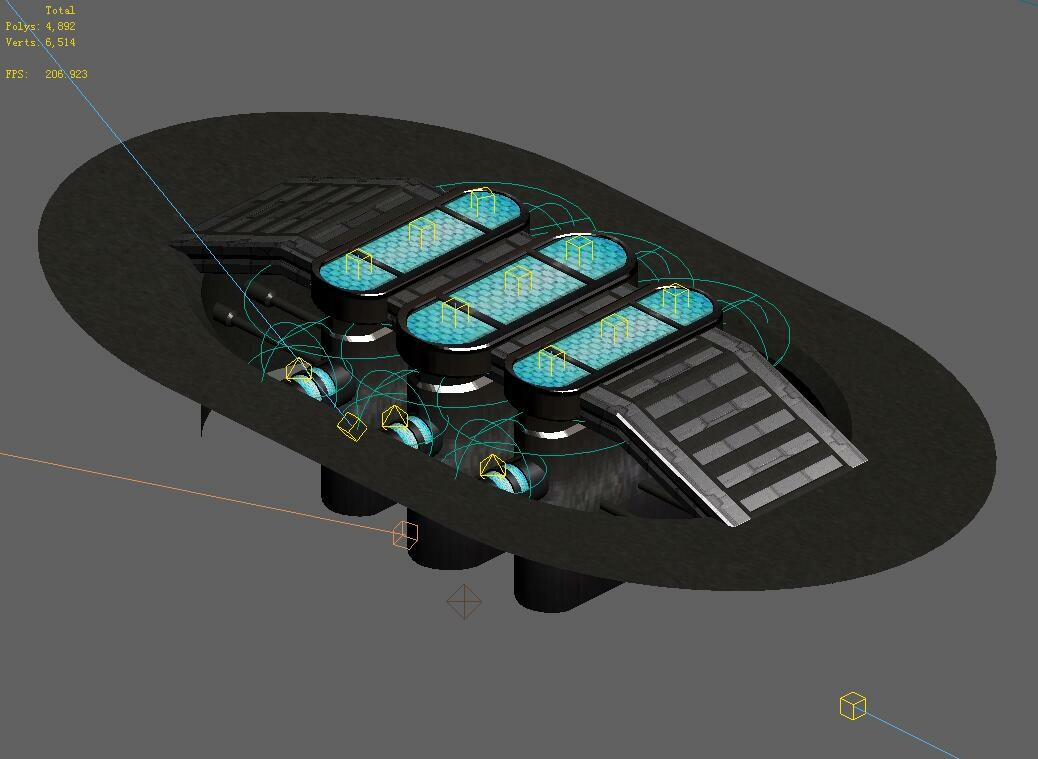 ArtStation - Satellite City Objects - Reserve Energy 12 | Game Assets