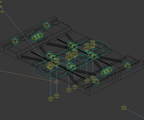 ArtStation - Satellite City Objects - Road 20 | Game Assets