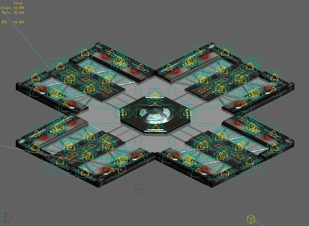 ArtStation - Satellite City Objects - Road 22 | Game Assets